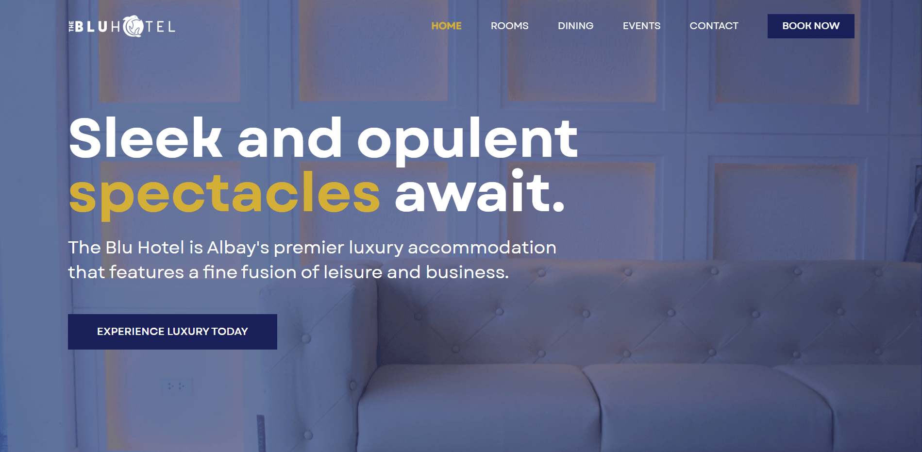 The Blu Hotel - Home